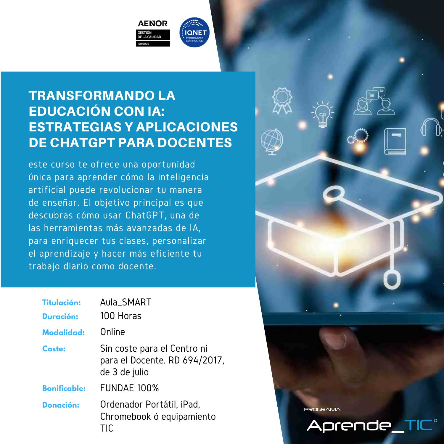 Course transforming education with AI: chatgpt strategies and ...